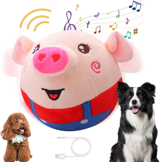 BouncyPig™ Smart Interactive Jumping Dog Toy (Rechargeable) – My Store